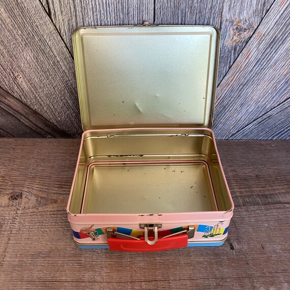 Vintage Candy Land Lunch Box Vintage 1998 Hasbro Meta… - Gem