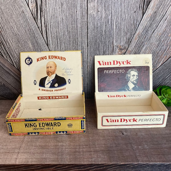 King Edward Cigar Box - Etsy