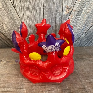 Vintage Chuck E Cheese's Birthday Star Inflatable Crown Blow up ...