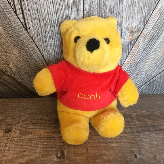 Vintage Winnie the Pooh Stuffed Pooh Toy disney 12 Inches - Etsy