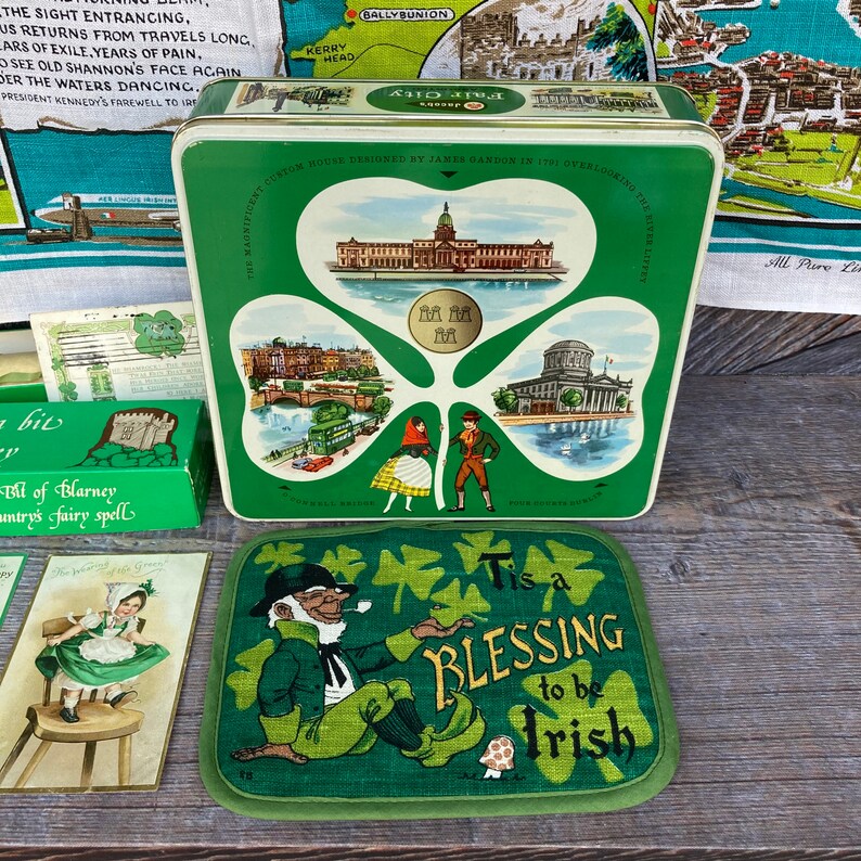 Vintage Irish Collection Instant Ireland Display St Patricks Day St ...