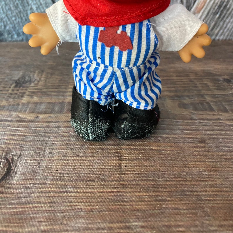 Vintage Engineer Troll Doll Train Conductor Hair Russ Berrie 5 - Etsy