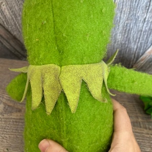 Vintage Kermit Plush Muppet 70's Fisher Price 850 1976 Stuffed Plush ...