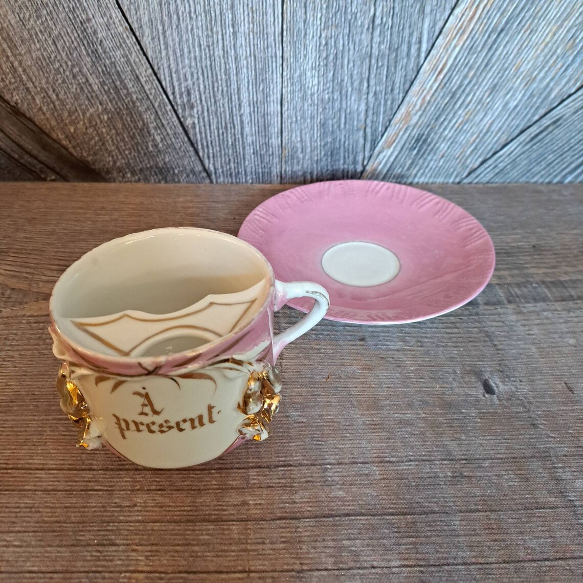 Ironic Vintage Mustache Moustache Cup and Saucer Victorian - Etsy