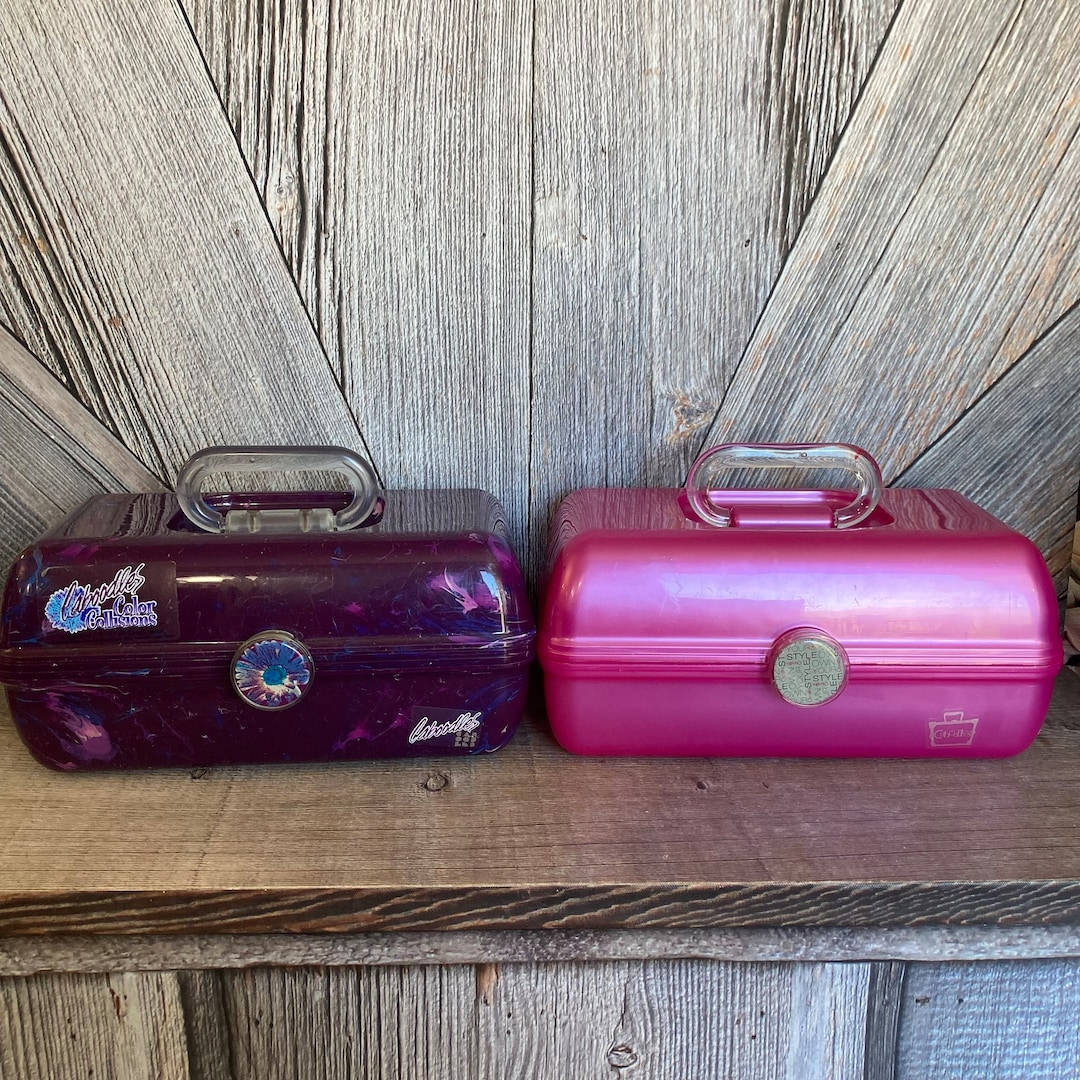 Vintage Caboodle 90s Make up Organizer {pick One} Vanity Mirror ...