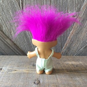 Vintage Painter Troll Doll pastel Painter Troll With Pink - Etsy