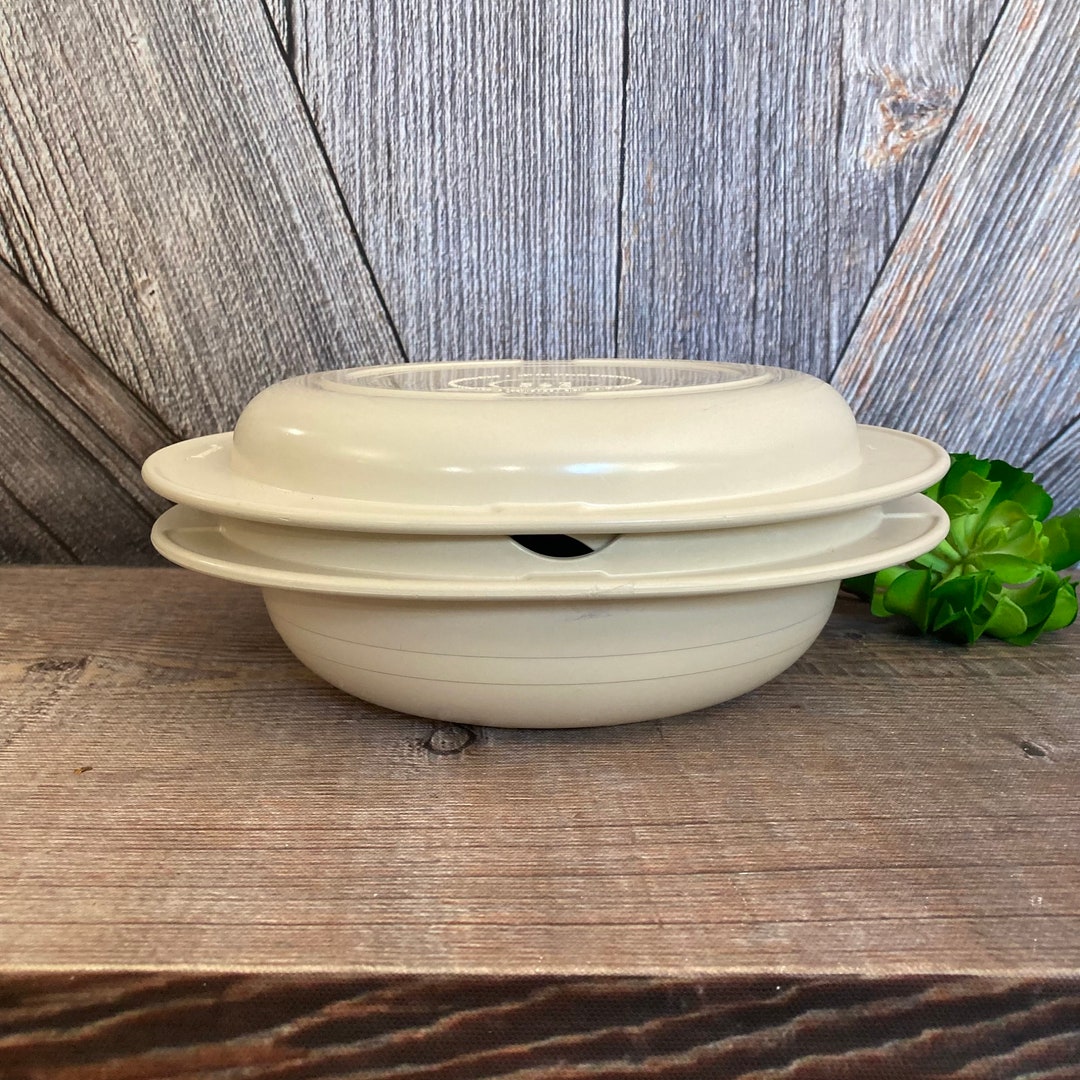 Vintage Tupperware Cook Ovenware Casserole Dish Storage Container ...