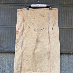 RARE Vintage Banner Mills Flour Sack Cotton Muslin Sack 1930s ...