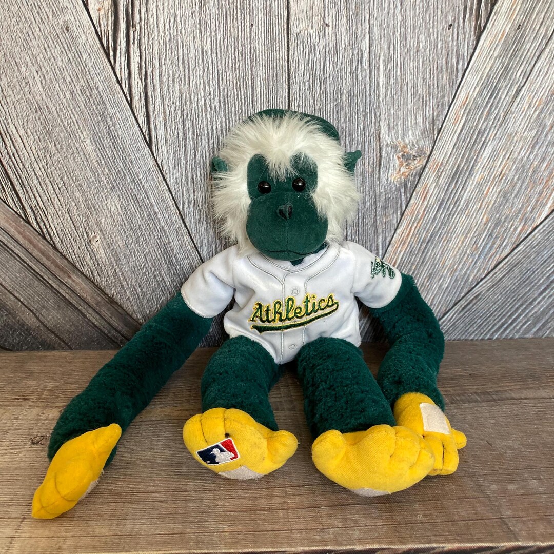 Vintage Athletics Plush Toy Oakland Athletics Monkey Stuffed Animal ...