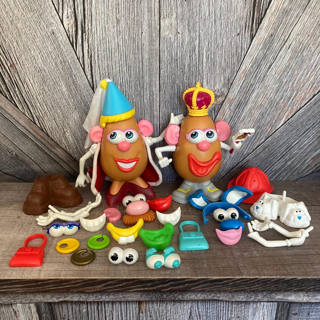 Mr. Potato Head and Mrs. Potato Head Toy Story Toys {attachable Play ...