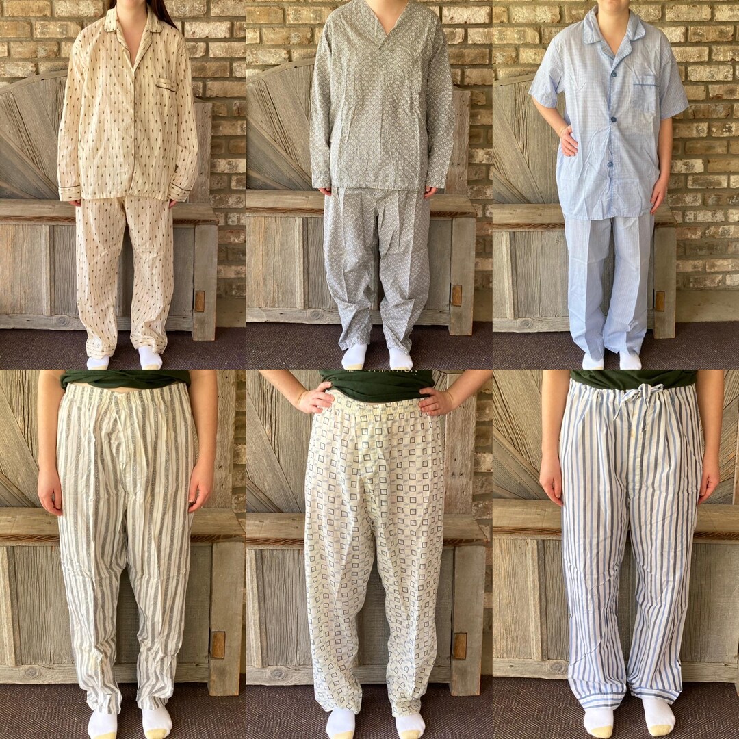 Vintage Men's Pajamas Lot, Pleetway, Penney's Towncraft, Large 42-44 ...