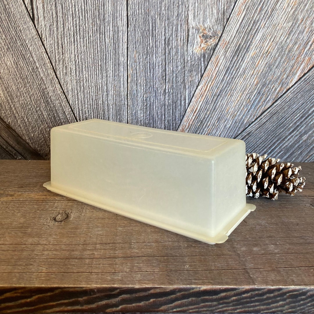 Vintage Tupperware Velveeta Butter Keeper Cheese Large Butter Dish ...
