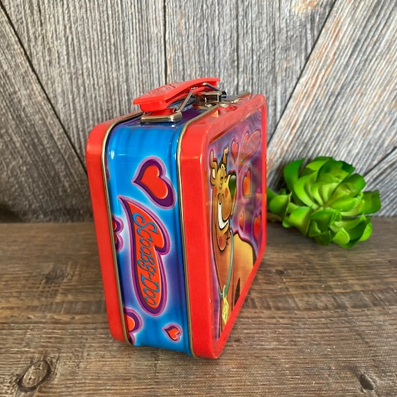 Scooby Doo Mini Metal Lunch Box with Action Figures {… - Gem