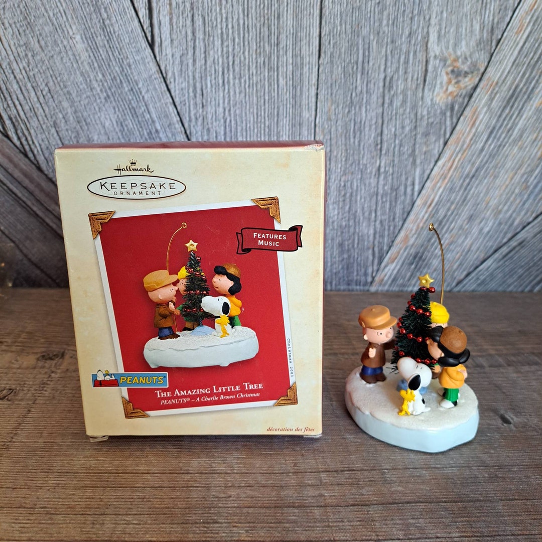 Vintage Peanuts Musical Christmas Ornament o Tannenbaum o Christmas ...