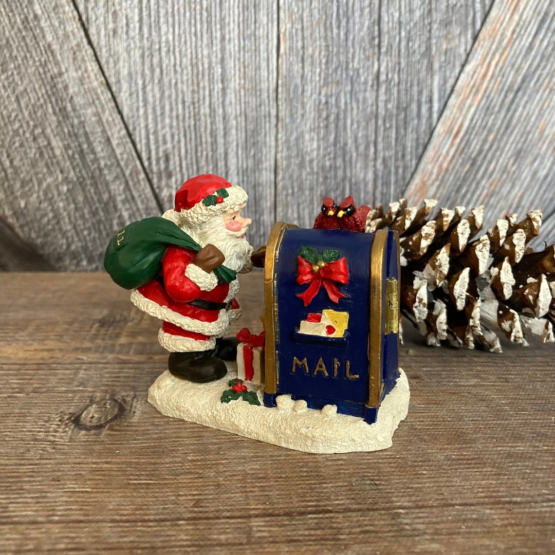 Vintage Hallmark Santa Claus Christmas Ornament midwest Keepsake Santa ...