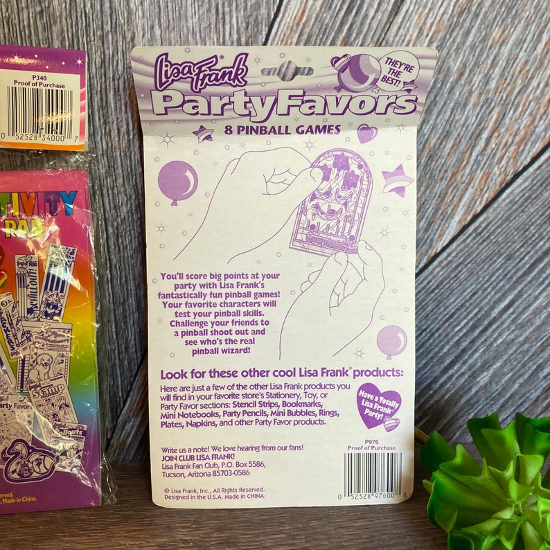 Vintage Lisa Frank Party Favors RARE Kaleidoscopes Pinball - Etsy