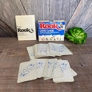 Vintage Rook Card Game 1985 Parker Brothers Game COMPLETE All Cards and ...