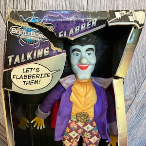 Vintage Talking Flabber, Says 4 Phrases, Let's Flabberize Them, Ban Dai ...