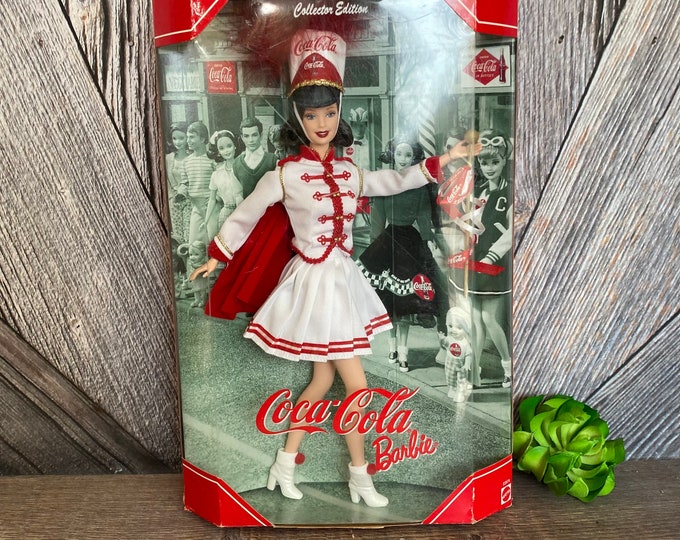 Coca Cola Barbie {mattel 53974} Vintage 2001 Mattel Coke Barbie ...
