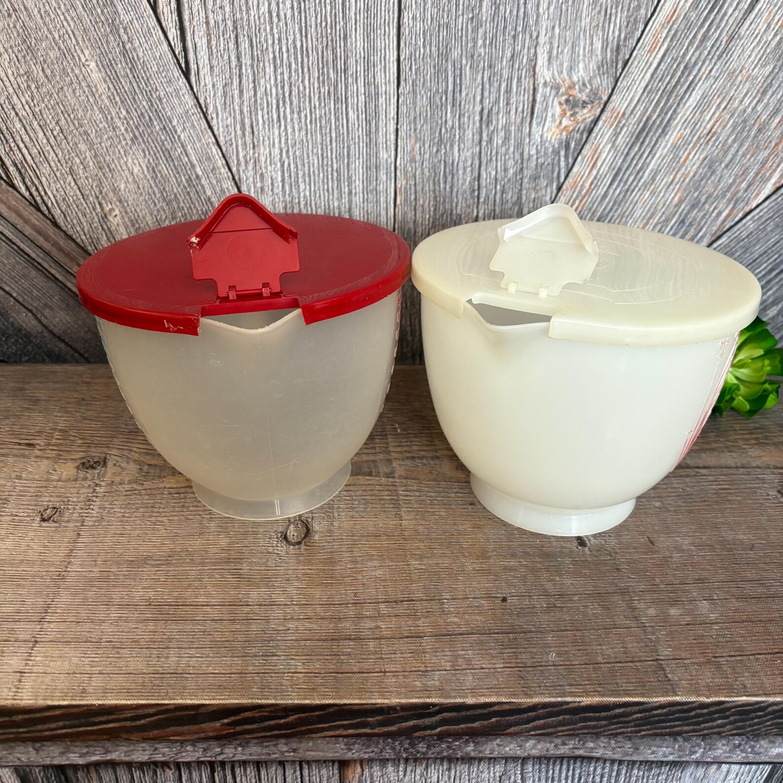 Vintage Tupperware Measuring Cup {plastic Tupper Ware Mix and Store ...