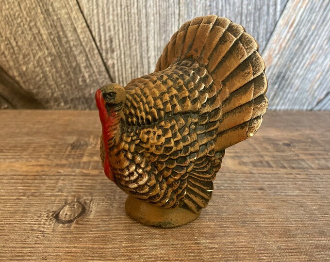 Vintage Ceramic Turkey Glazed Ceramic Turkey Thanksgiving Centerpiece ...