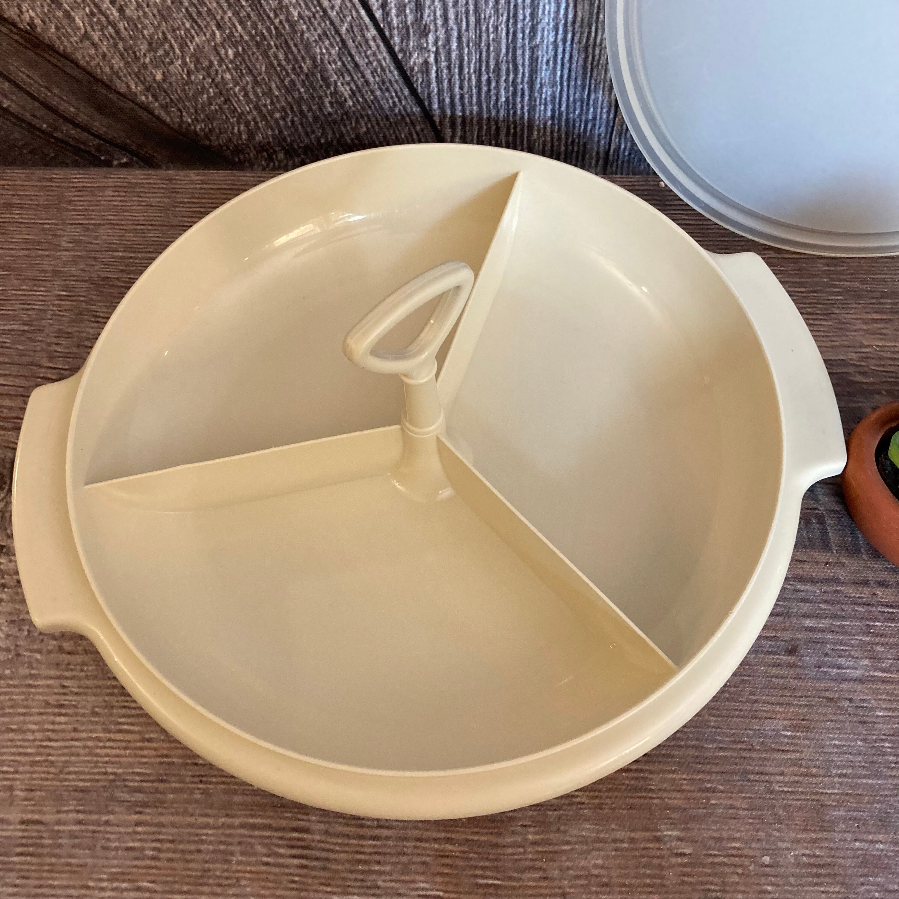 Vintage Tupperware Suzette Relish Topping Keeper 608 Dish Storage ...