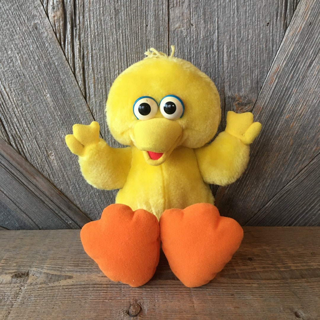 Vintage Giggles Big Bird Like Tickle Me Elmo Giggles Stuffed Laughing ...
