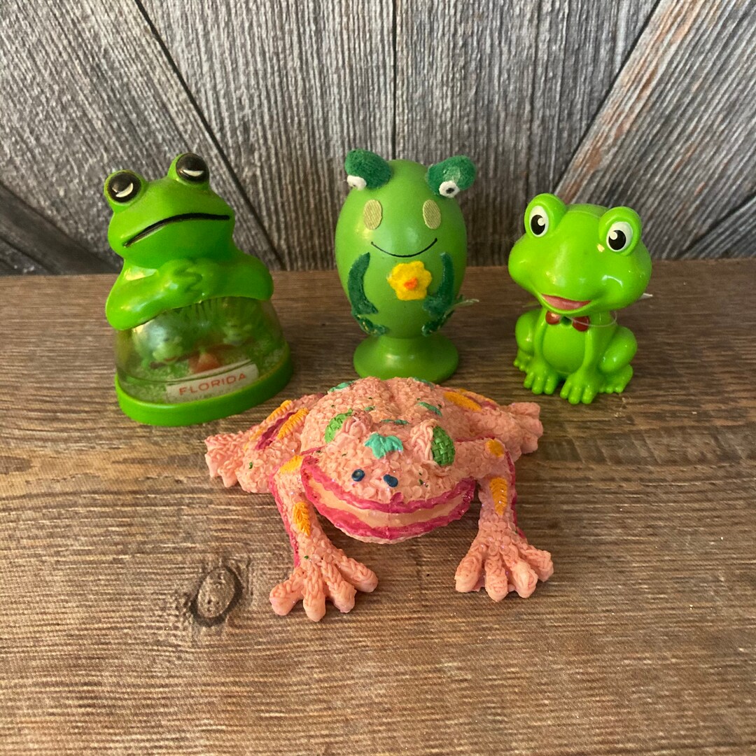 Vintage Frog Lot Instant Collection Gift Basket Filler Frog - Etsy