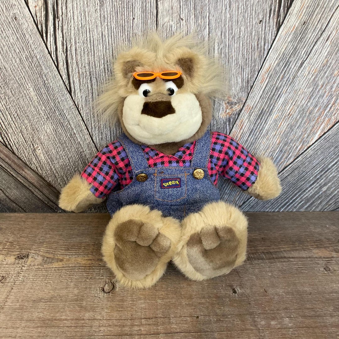Vintage Bubba Plush Toy, Talking WORKS 17 Inches, Tyco, Real Talkin' Bubba Redneck Doll, Teddy ...