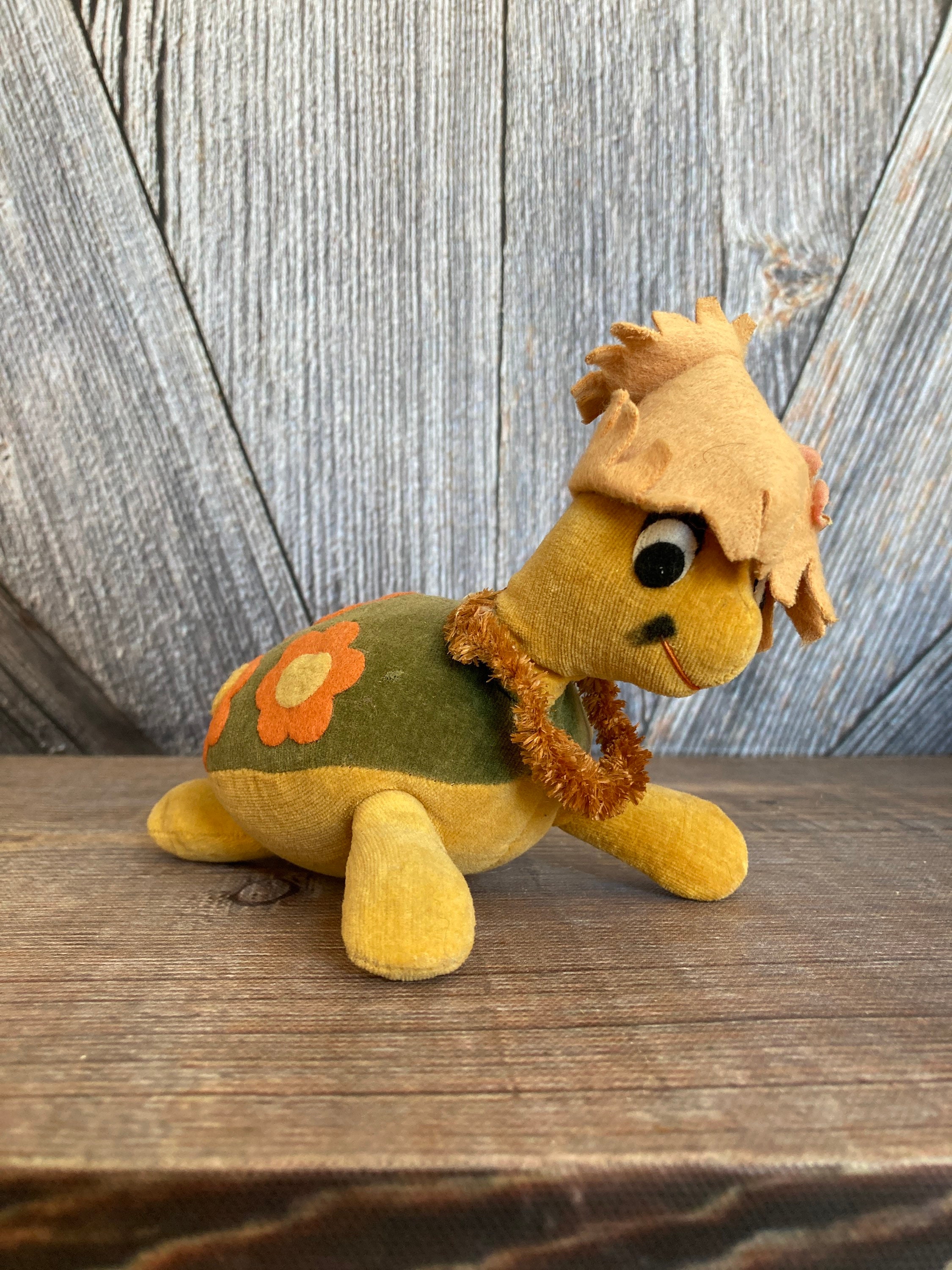 Vintage Turtle Honolulu Harry Plush Stuffed Animal Dream Pets - Etsy