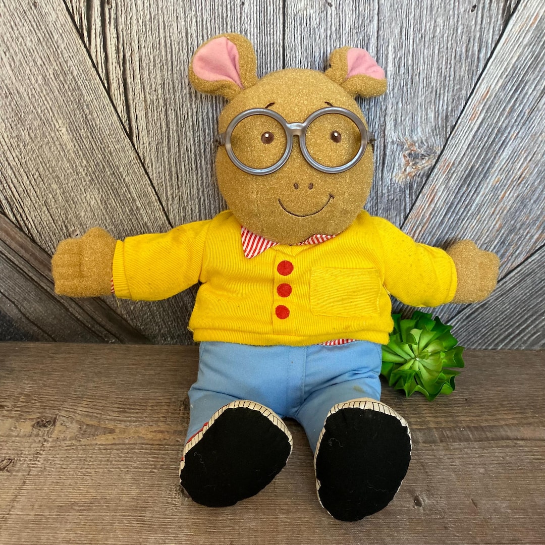 Vintage Talking Arthur Works! Huggable Arthur 1997 Playskool Arthur the ...