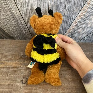 Vintage Teddy Bear Bee Plush, Plushland 2000 Bumble Bee collectable ...