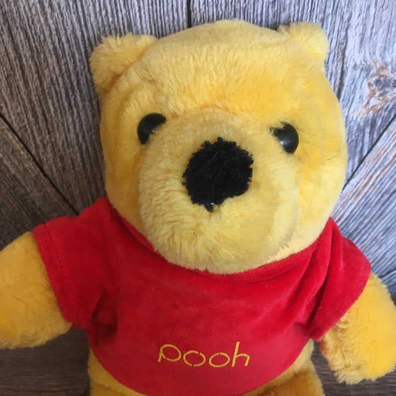 Vintage Winnie the Pooh Stuffed Pooh Toy disney 12 Inches - Etsy