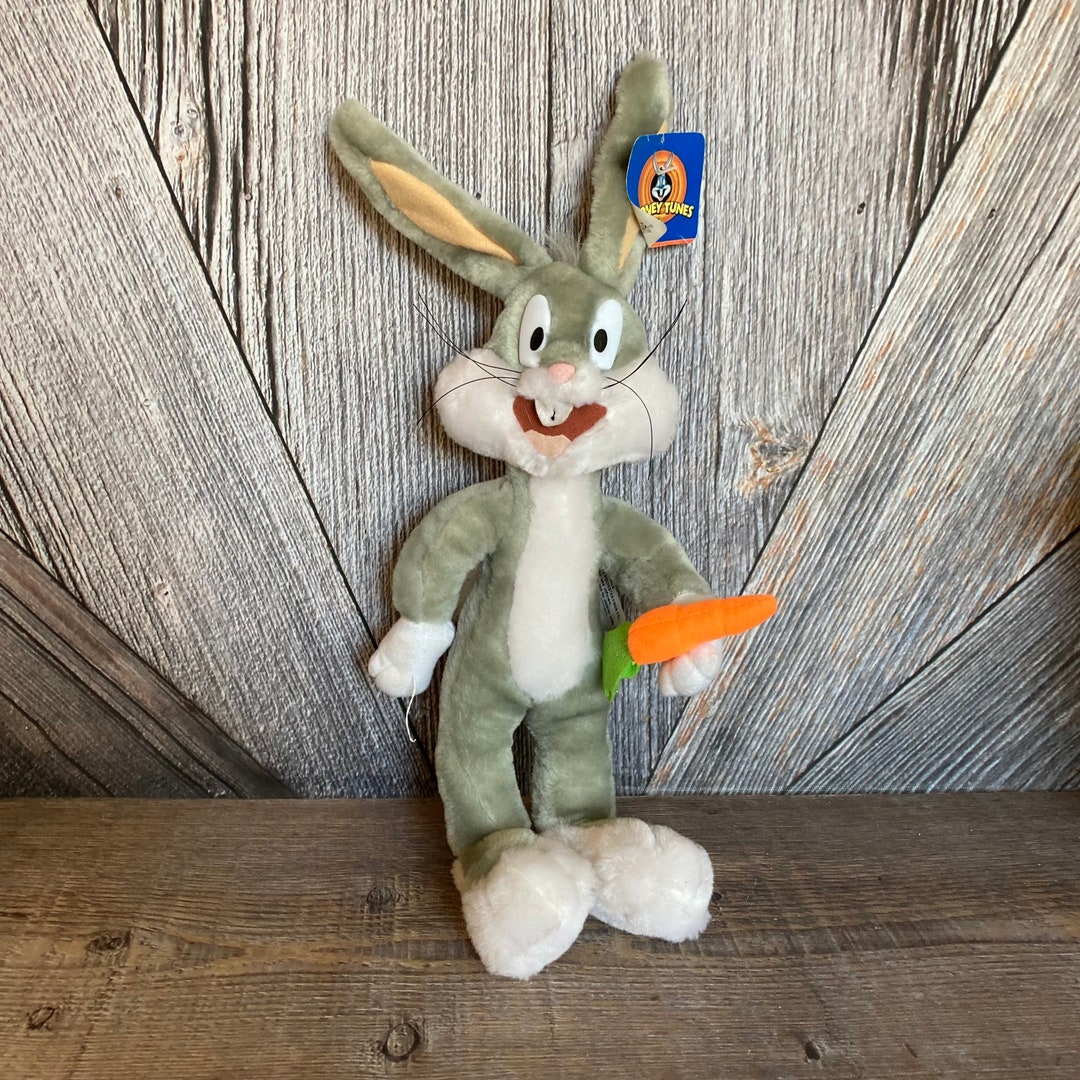 Vintage Bugs Bunny Plush 1990s Looney Tunes Warner Bros Mighty - Etsy