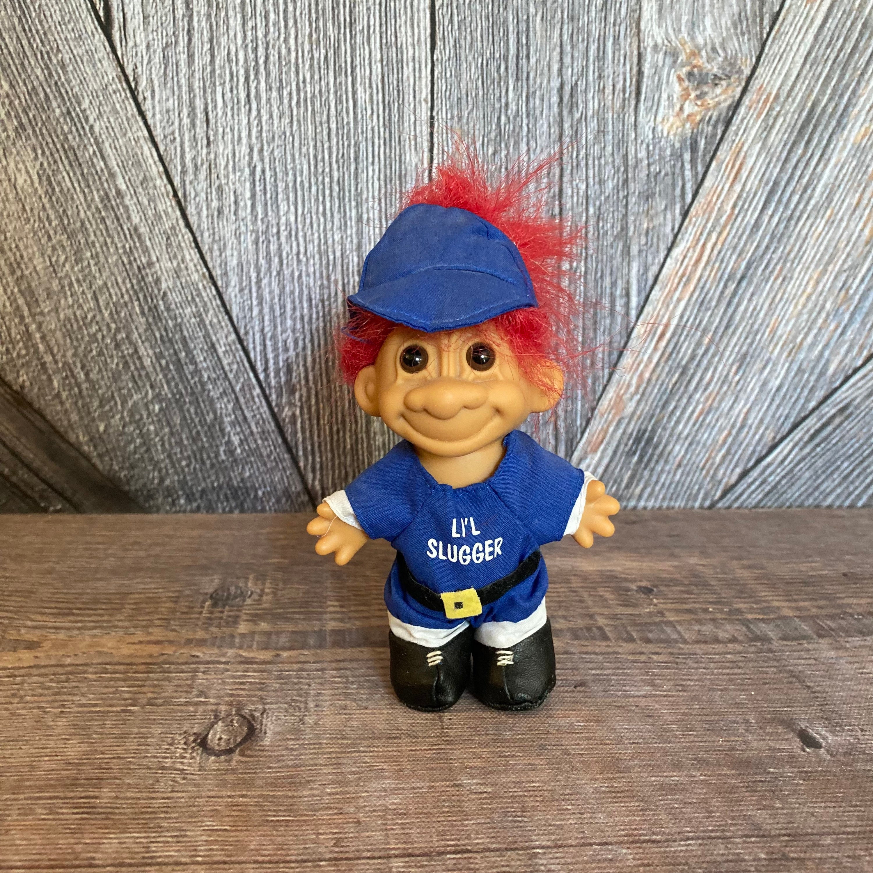 Dolls Vintage Troll Doll Chicago White Sox Baseball Player with Gray ...