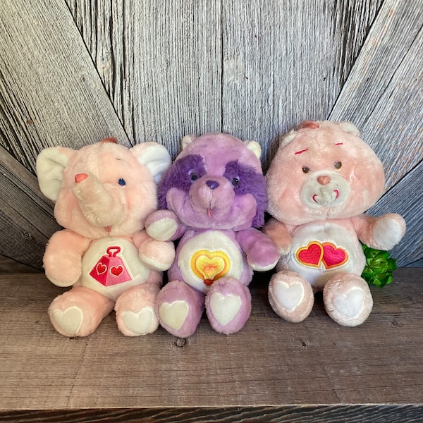 Care Bear 80s Plush - Etsy