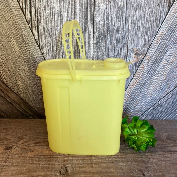Vintage Tupperware Juice Storage Container Plastic Tupper Ware - Etsy