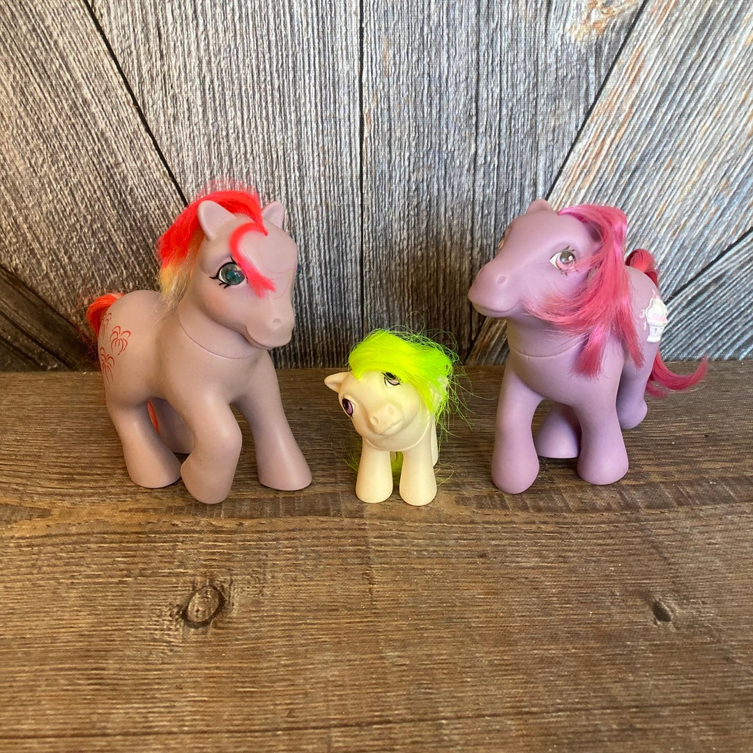 3 Vintage My Little Pony Skyrocket Twinkle Eye Glitter - Etsy