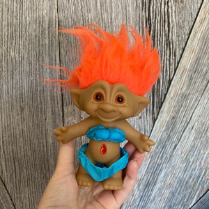 Vintage Troll Doll {treasure Troll Pick 1 Ace Novelty {4.5 Inch Troll ...