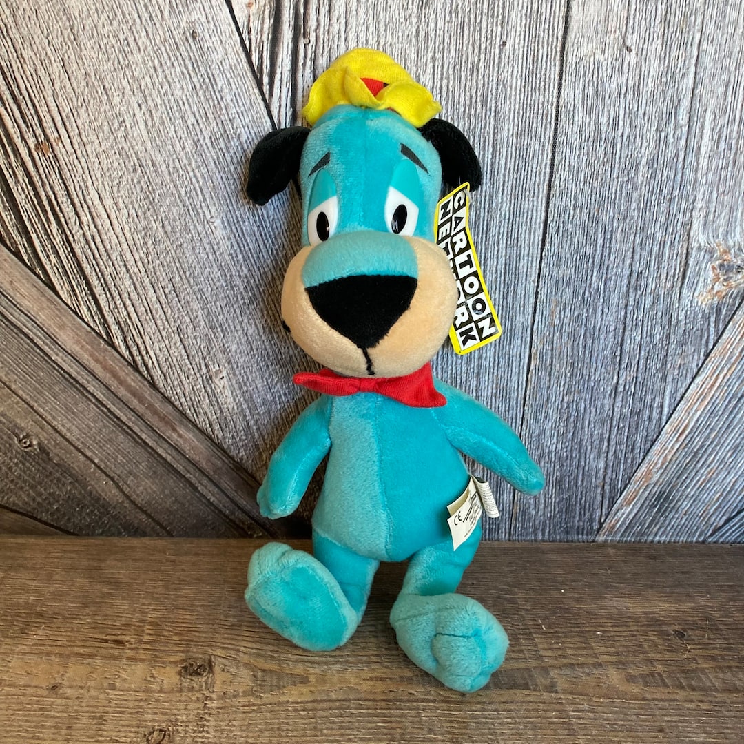 Vintage Huckleberry Hound Dog Plush From Cartoon Network Blue Dog ...