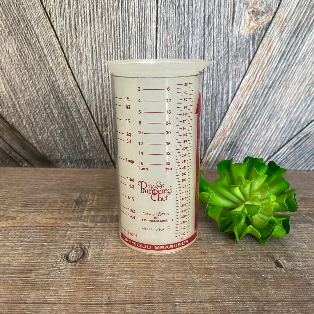 Vintage Pampered Chef Measure All Measuring Cup for Peanut Butter ...
