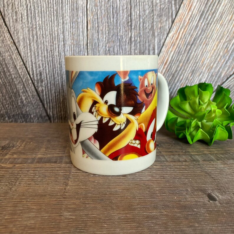 Looney Tunes Mug vintage Bugs Bunny Tweety Cartoon Coffee - Etsy