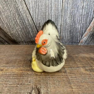 Vintage Ceramic Chicken Bank, Japan Handpainted Ceramic Hen Chick Coin ...