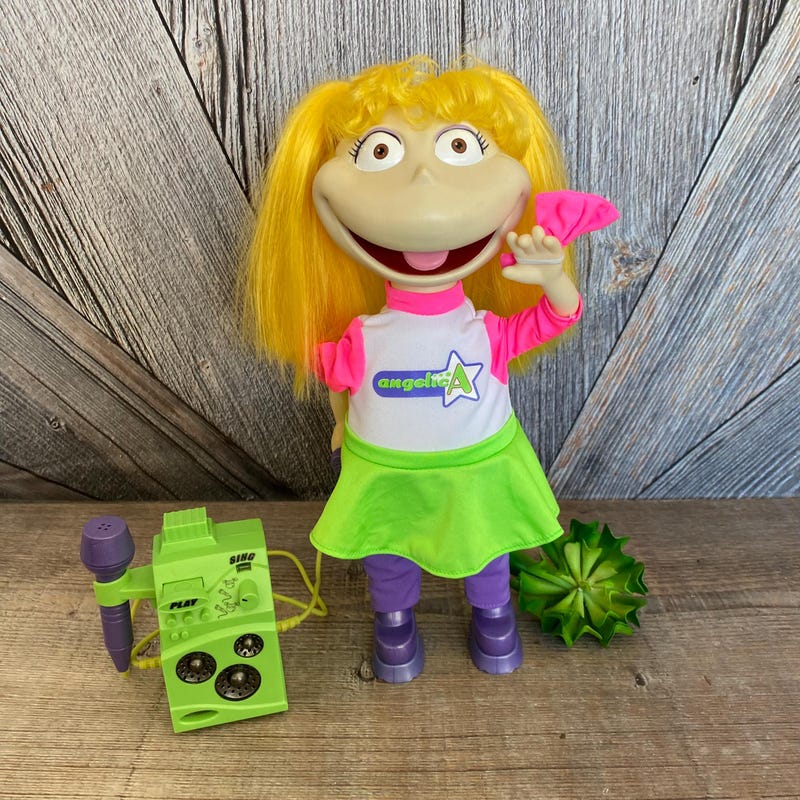 Angelica Rugrats Doll - Etsy