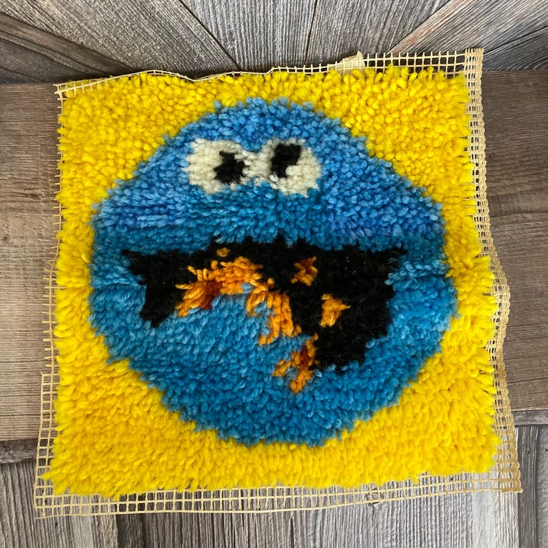 Cookie Monster Rug - Etsy