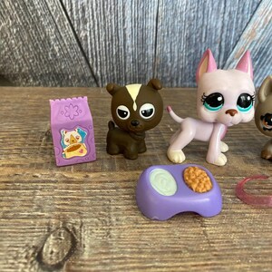 Vintage Littlest Pet Shop Dogs LPS Authentic Hasbro 2006 Toy, Great ...