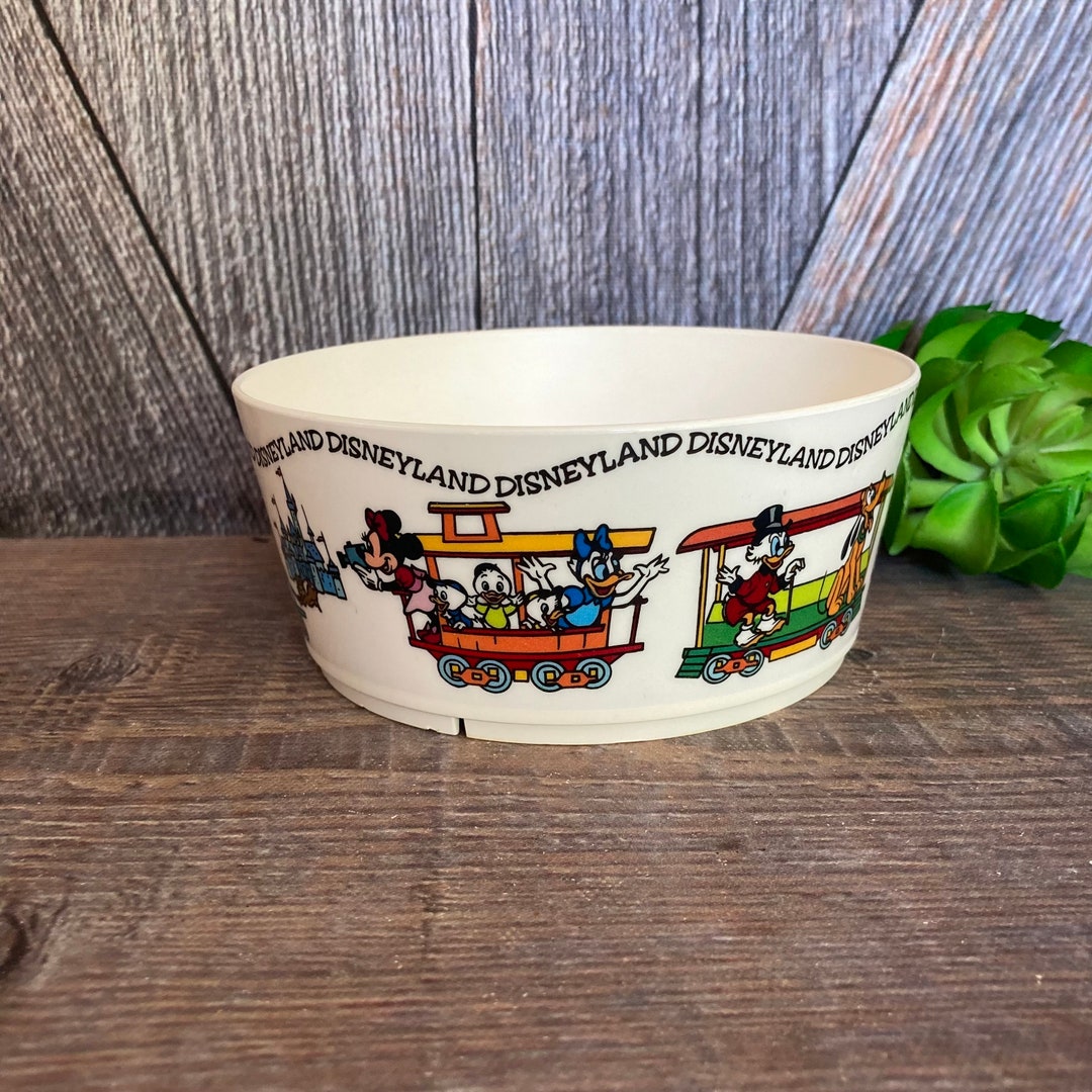 Vintage Mickey Mouse Bowl {vintage Disney Melmac Plastic Bowl} Kids ...