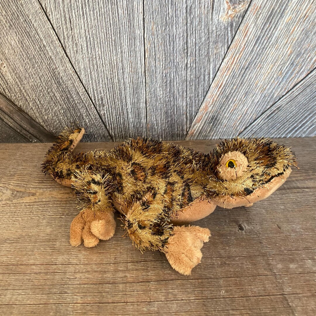 Vintage Lizard Plush Webkinz Ganz 8 Inch ORIGINAL Toy Stuffed Animal ...