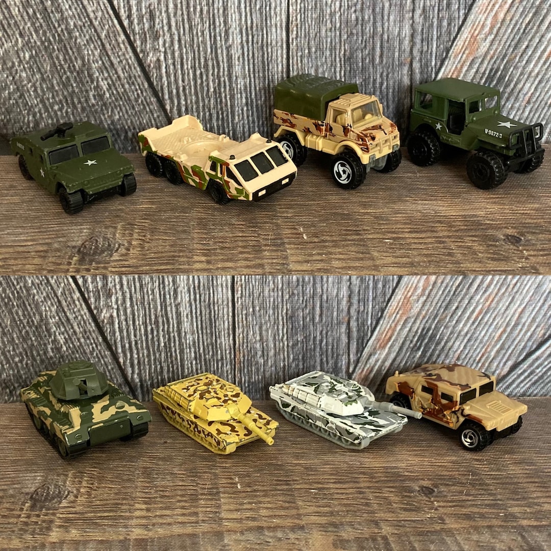 Vintage Hot Wheels Army Vehicles Matchbox 1970s-90s lot of Die-cast ...