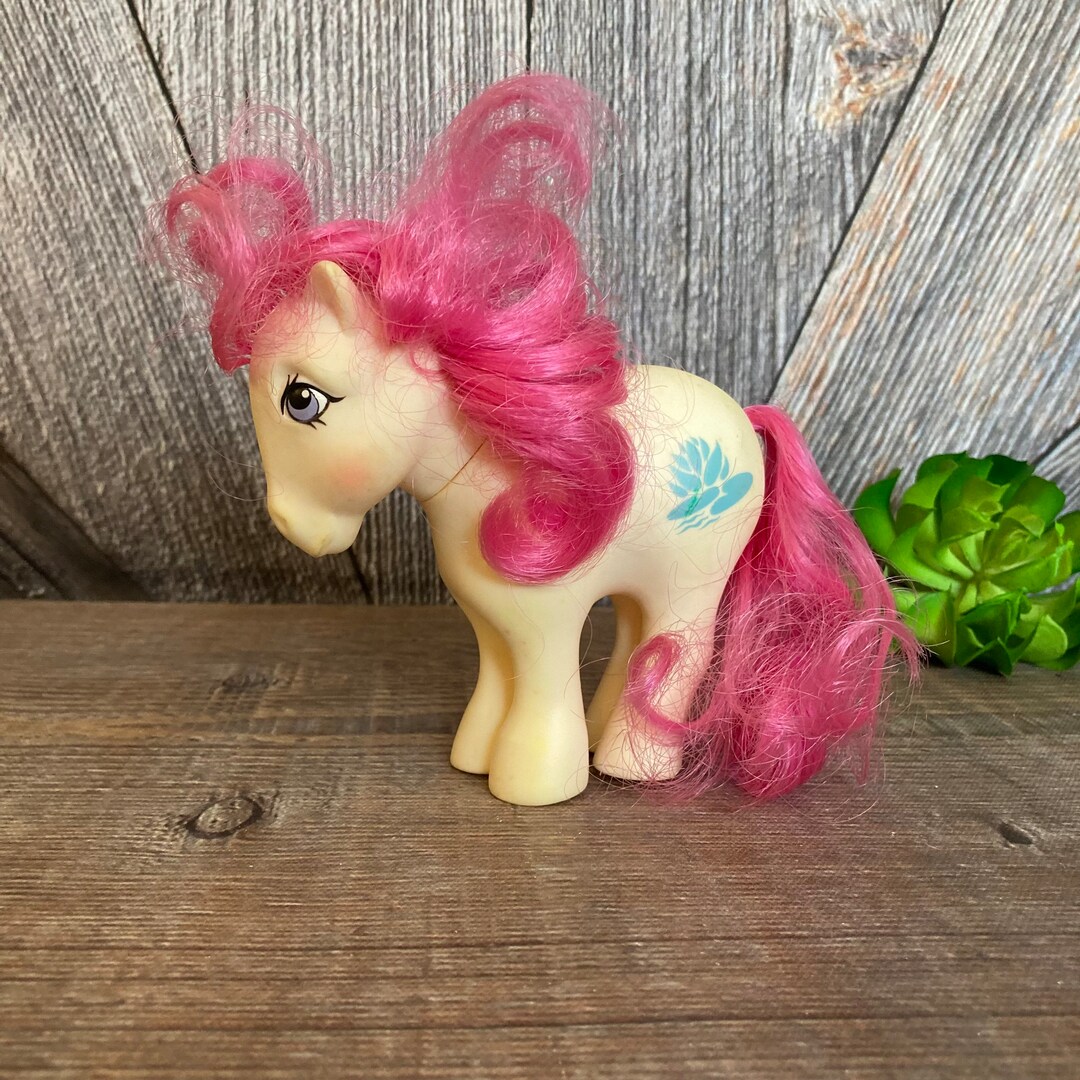 Vintage My Little Pony Birth Flower July Water Lily Pony {generation 1 ...
